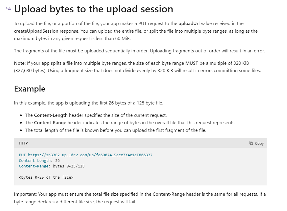 Creating Upload Session Responds With 401 Application Has Sitesreadwriteall Permission
