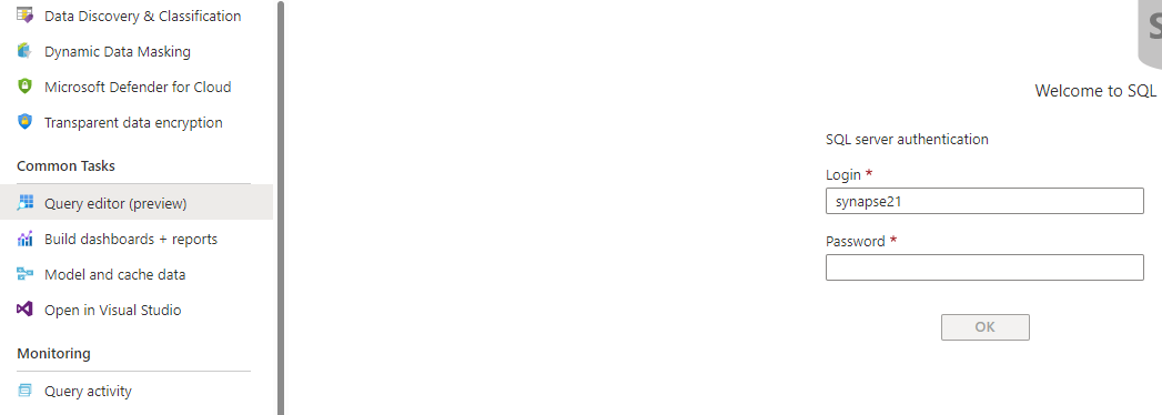 Cannot Connect to Azure Synapse Through SSMS - Microsoft Q&A