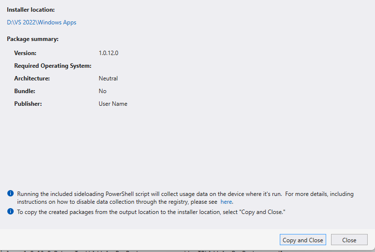 Visual Studio 2022 - MAUI Project - Windows Machine - Publish does no work - Microsoft Q&A