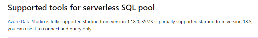 Cannot Connect to Azure Synapse Through SSMS - Microsoft Q&A
