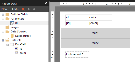 How Do I Make A Report With Multiple Subreports Parameters A Multi Select Microsoft Qanda