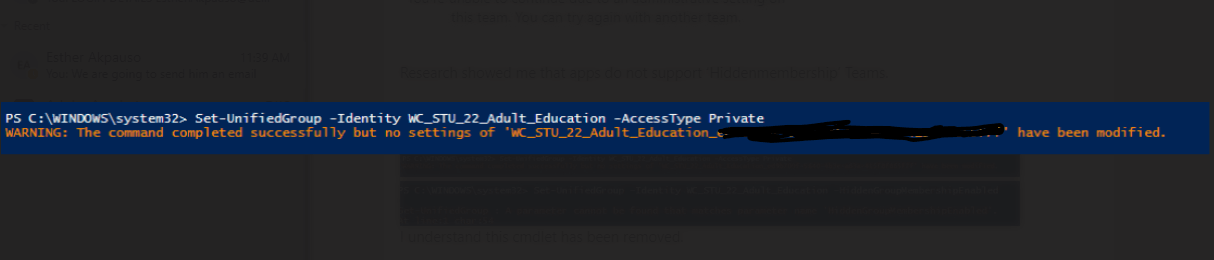 Teams hidden membership - Microsoft Q&A