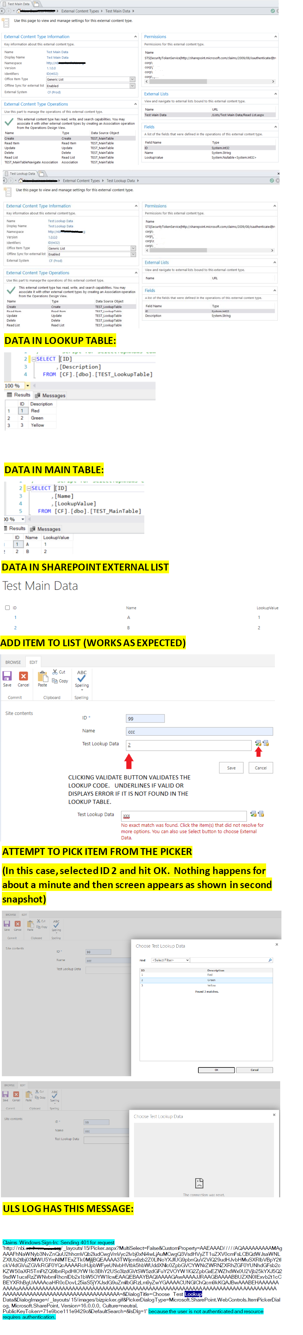 Why Does SharePoint External Content Item Picker Not Select Item When ... Why Does SharePoint External Content Item Picker Not Select Item When ...