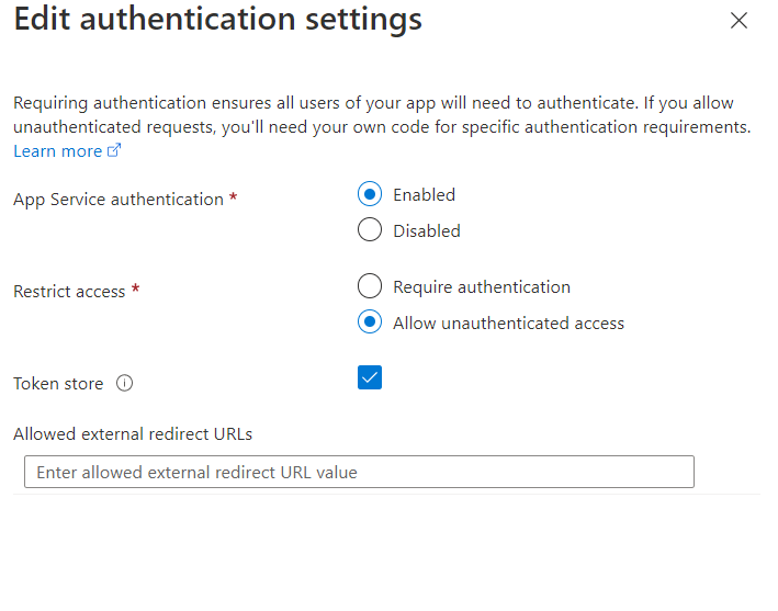 Bearer Token Not Working When Config Azure Authentication Ad 9725