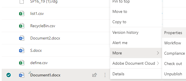Word SharePoint Properties Pane and SPO document library issue ...