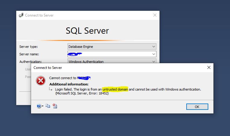 Sspi Handshake Failed With Error Code 0x80090304 On Sql Server After Updating Dc Microsoft Qanda