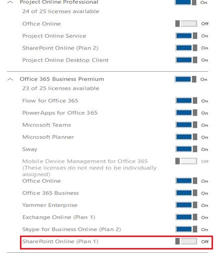 Online Project and Office 365 License Conflicts - Microsoft Q&A
