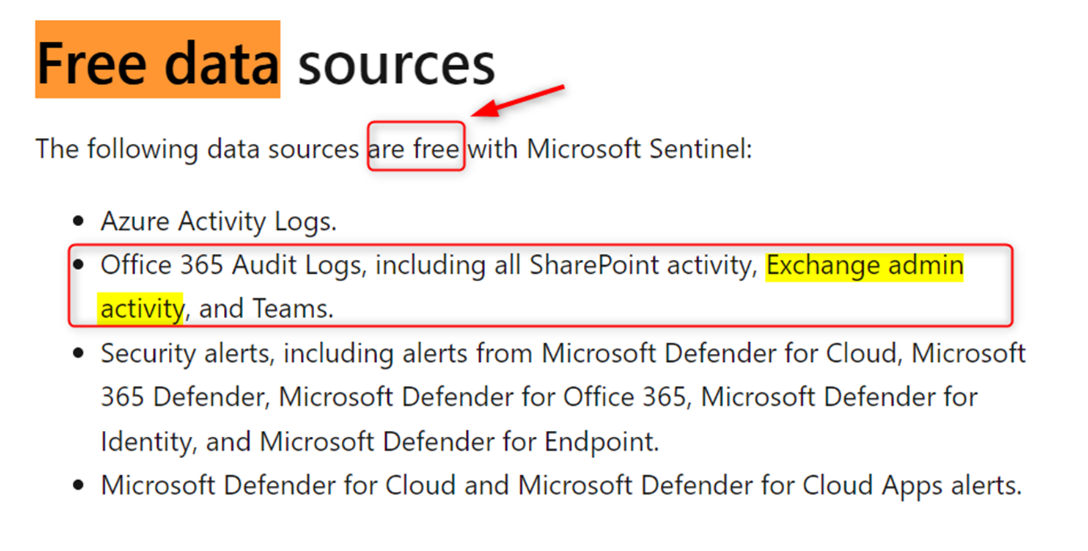 Office365 Data Connector Unified Audit Logs - Microsoft Q&A