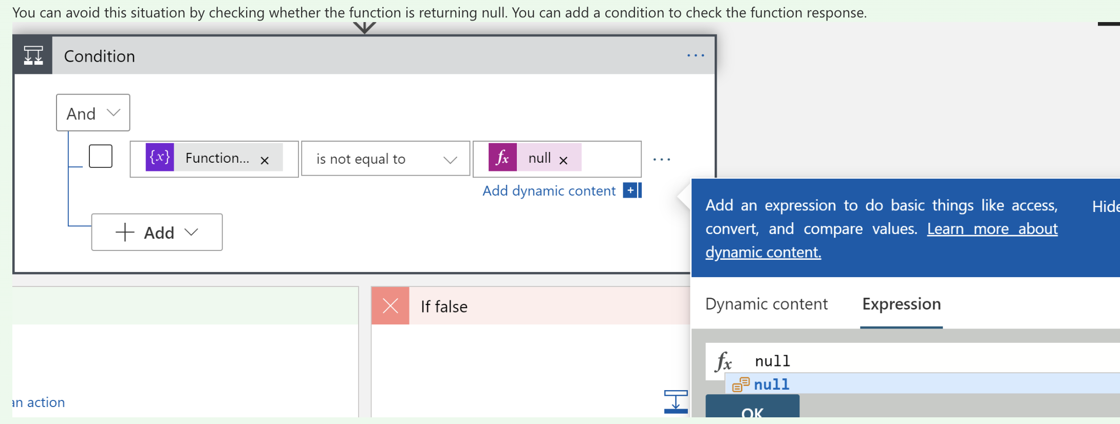 Logic Apps Condition Not Working Microsoft Qanda