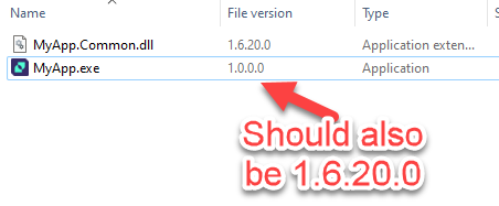 How to use a share AssemblyInfo.cs file in unpacked WinUI3 application - Microsoft Q&A