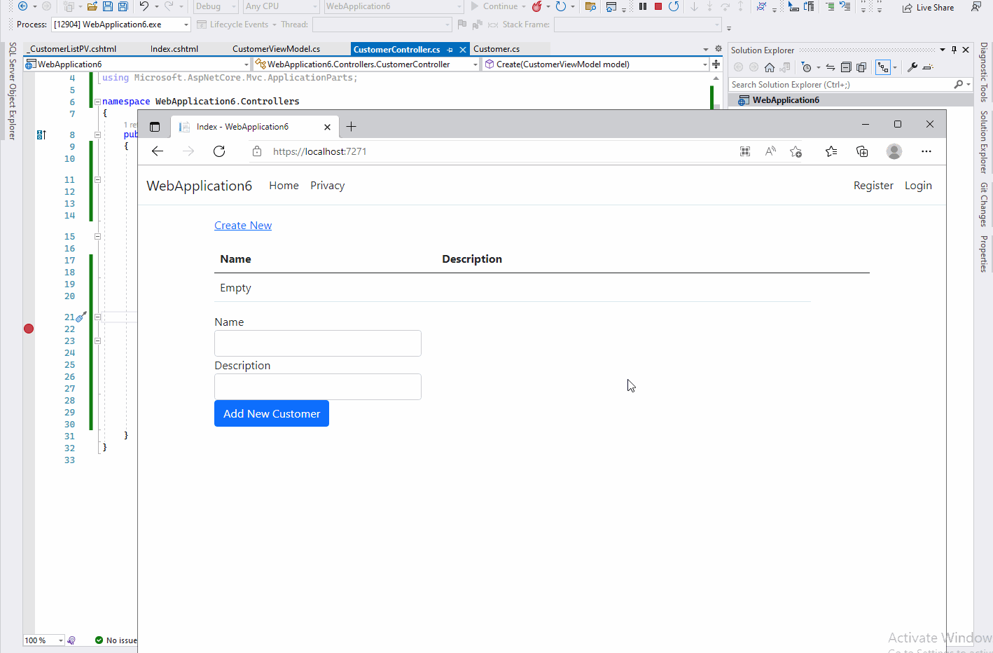 How Mvc Endpoint Can Fetch Data Without Refreshing The Page Microsoft Qanda