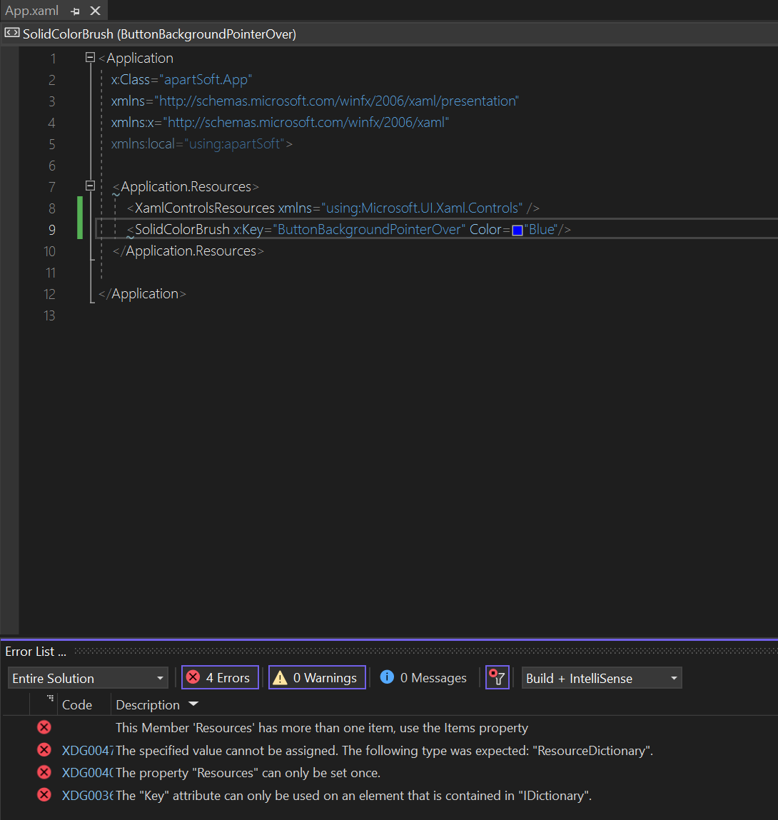 UWP XAML Button foreground color. - Microsoft Q&A UWP XAML Button foreground color. - Microsoft Q&A