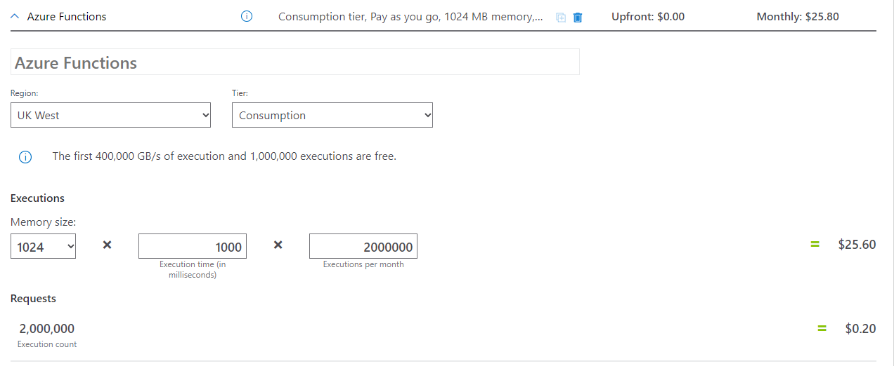 Azure Functions Billing On Linux Consumption Plan Microsoft Qanda