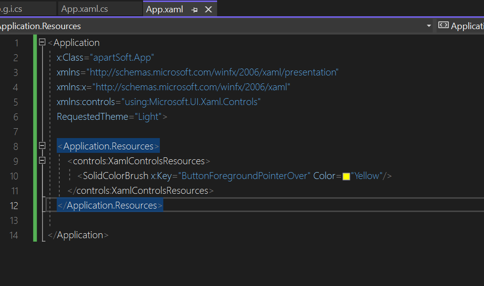 UWP XAML Button foreground color. - Microsoft Q&A UWP XAML Button foreground color. - Microsoft Q&A