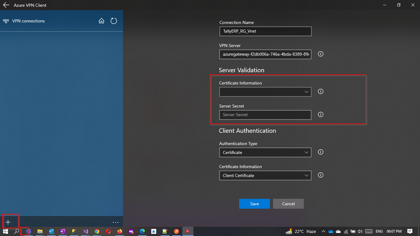 Unable to import VPN file in Azure VPN Client - Microsoft Q&A