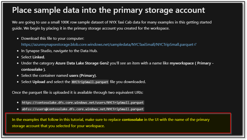 PARQUET文件无法访问到 - Microsoft Q&A