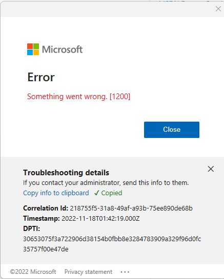 OneDrive - Can't sign in - Microsoft Q&A