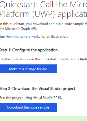 Can't Find the location for Download Code - Microsoft Q&A