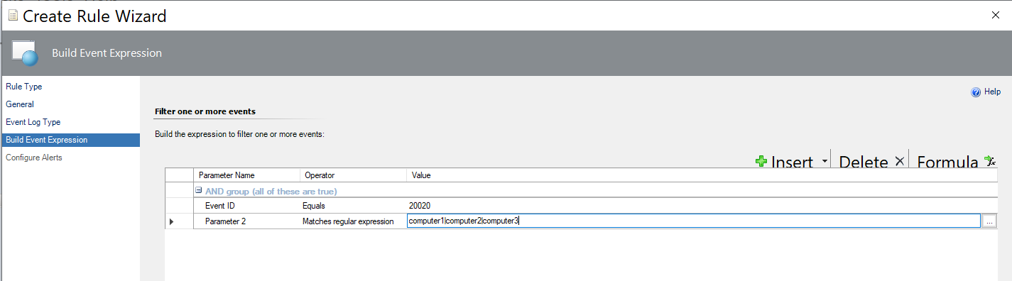 Scom Alert With Multiple Or Values Microsoft Qanda