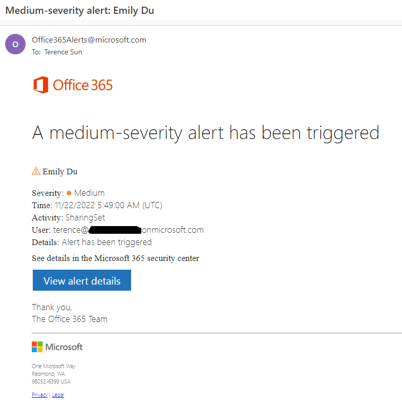 Monitor Permission Changes in SPO via Alert Policy (Compliance Center ...