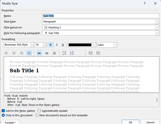 Template/Style not working on new document - Microsoft Q&A