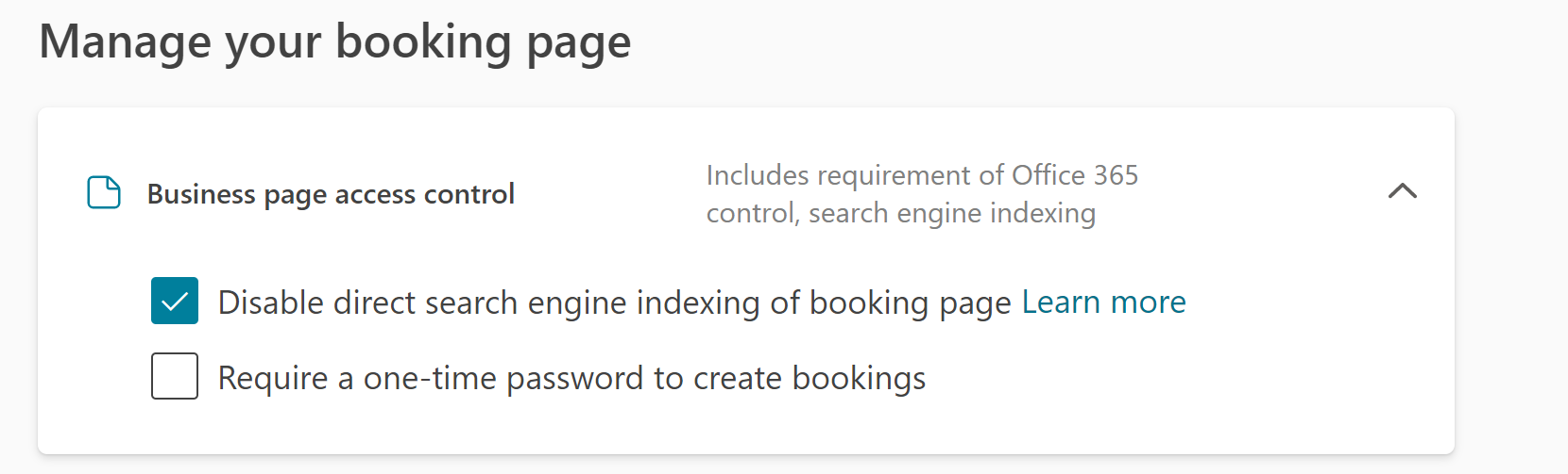 Invalid Link with Bookings. Gmail user. No option to turn off ...