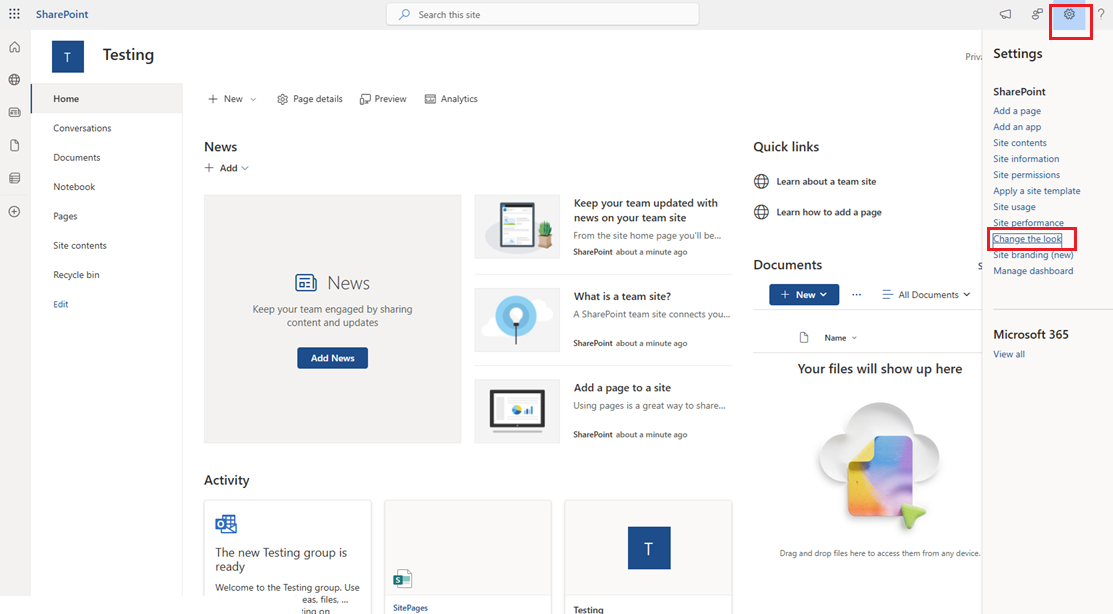 How to hide the SharePoint homepage left navigation pane? - Microsoft Q&A