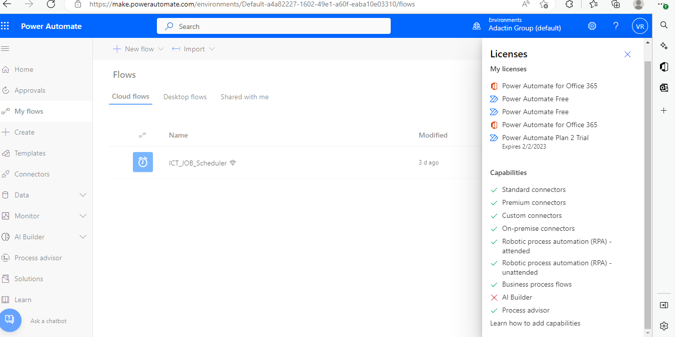 Un attended Desktop mode - Need Power automate licence? - Microsoft Q&A