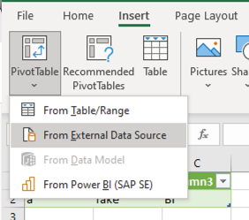 Can a web datasource return a cube in Exccel - Microsoft Q&A
