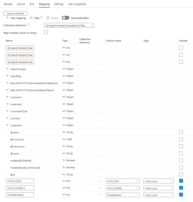 Dynamic Mapping Soap Api Xml Data To Parquet File Microsoft Qanda