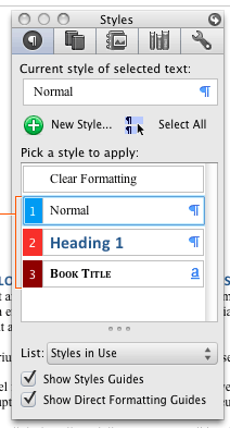 Managing styles in Word 2019 for Mac - Microsoft Q&A