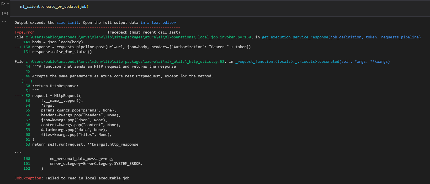 Azure machine learning compute local - Microsoft Q&A Azure machine learning compute local - Microsoft Q&A