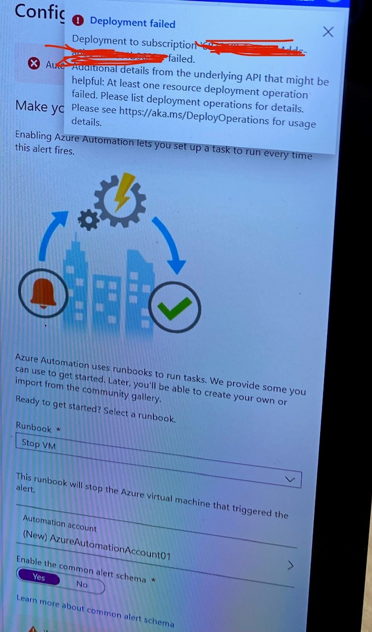 Deployment Of Runbook Azure Failed Microsoft Qanda