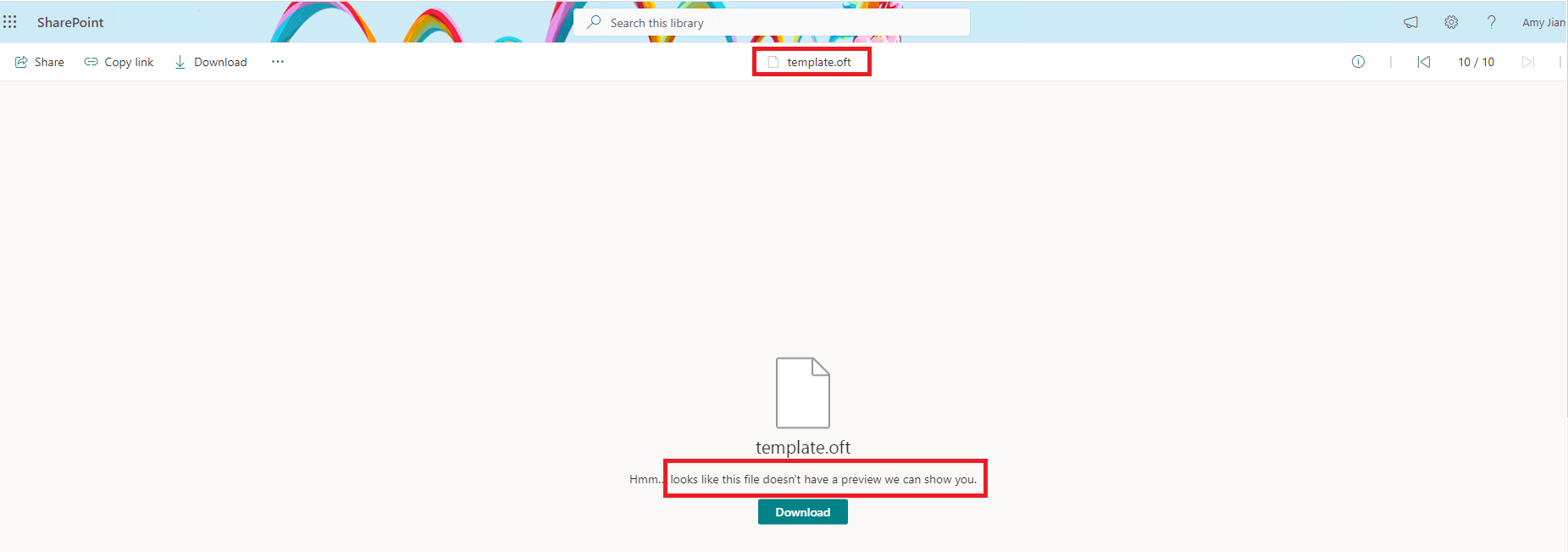 Save Outlook Email Template in SPO - Microsoft Q&A