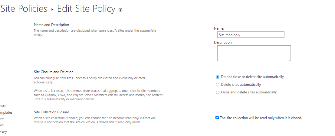 Lock/Set Readonly/NoAccess of a Group Connected SharePoint Online Sitecollection - Microsoft Q&A