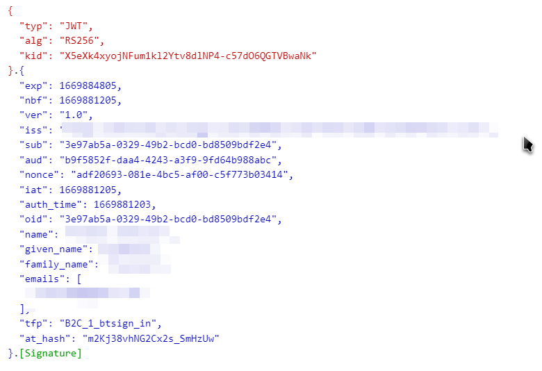 Azure Ad B2c Custom Claims Not Returned In Token Microsoft Qanda