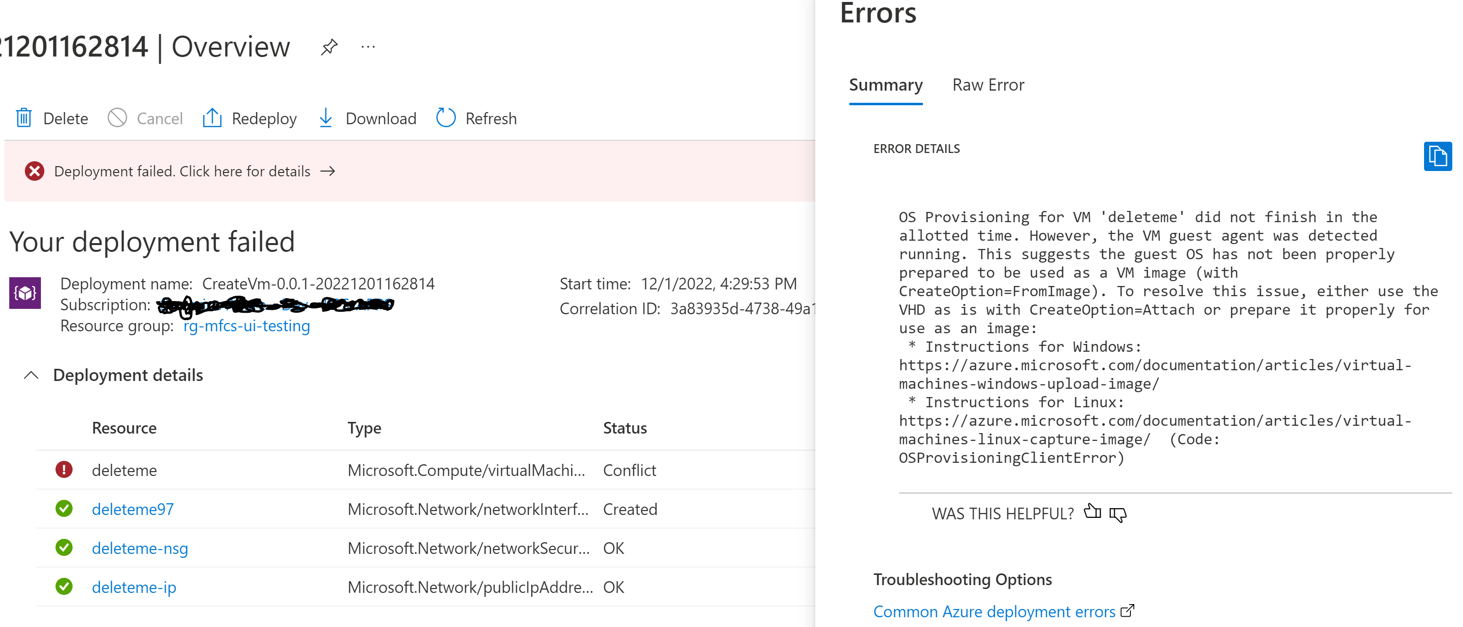 Deploying Custom Windows Images Have Provision State Failed Microsoft Qanda