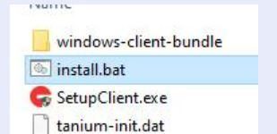 Need to create tanium package for workstation including persistant VDI ...