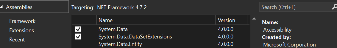 Cannot Reference System Windows Forms Datavisualization In A Console App Microsoft Qanda