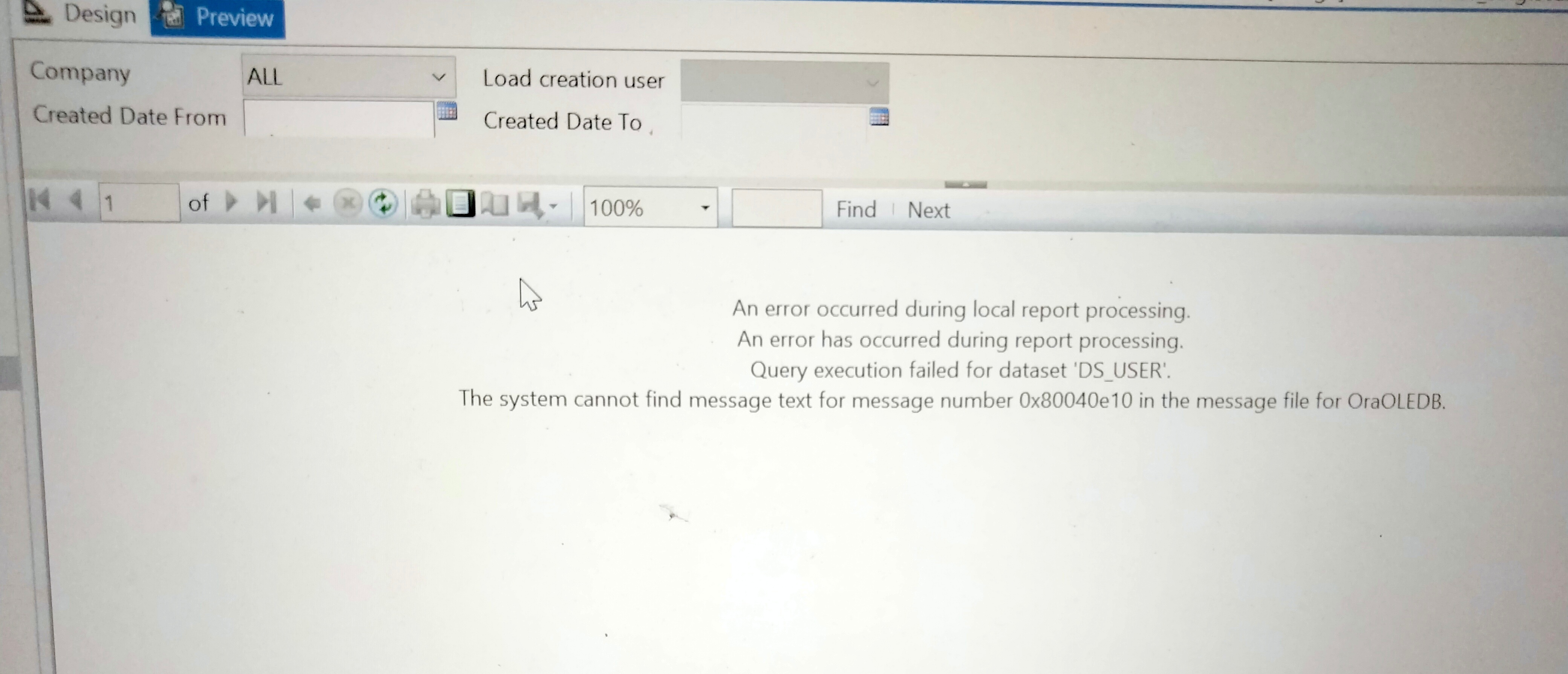 SSRS Multi value parameter with OLE DB Oracle provider - Microsoft Q&A