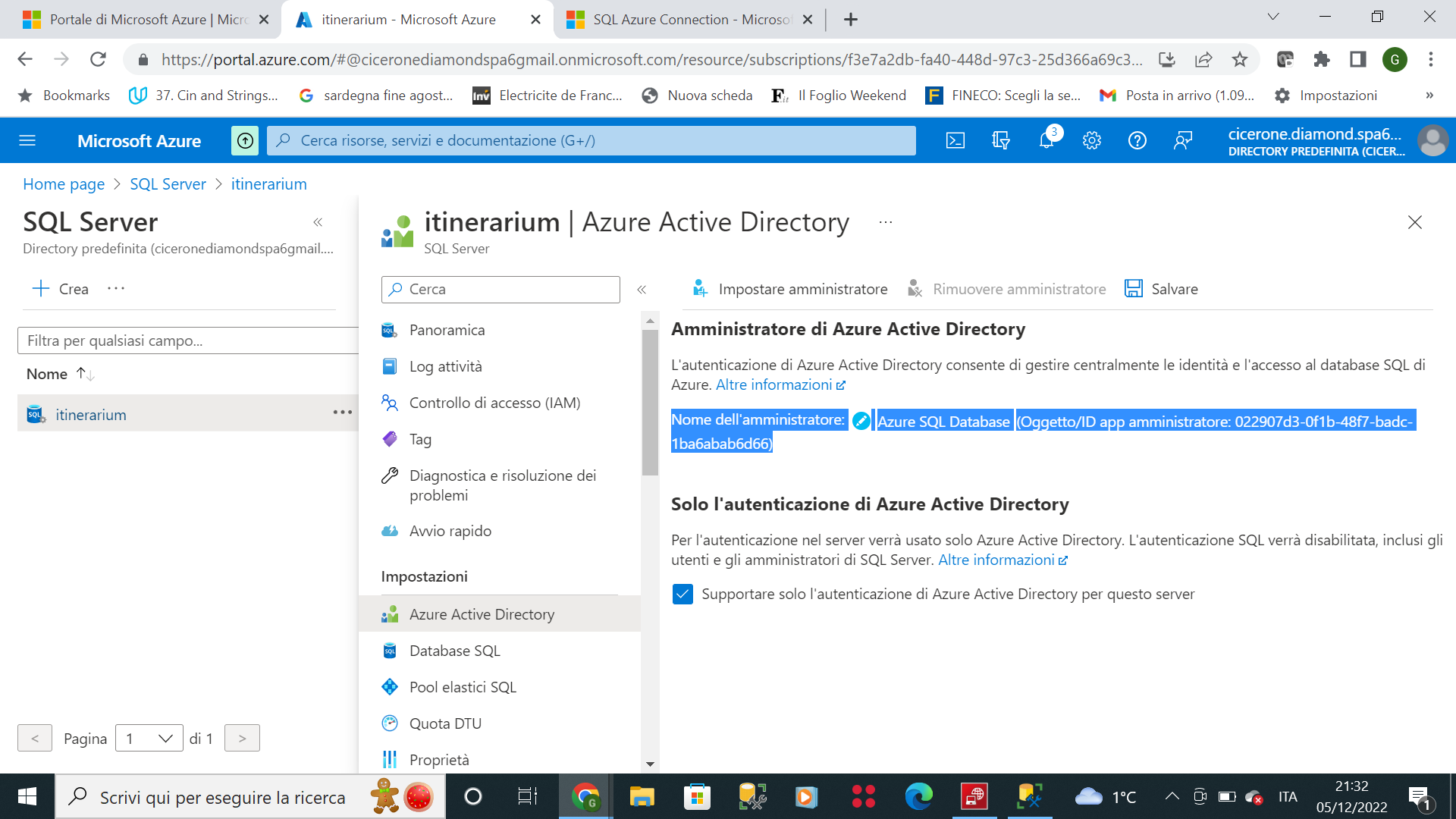 Sql Azure Connection Microsoft Qanda