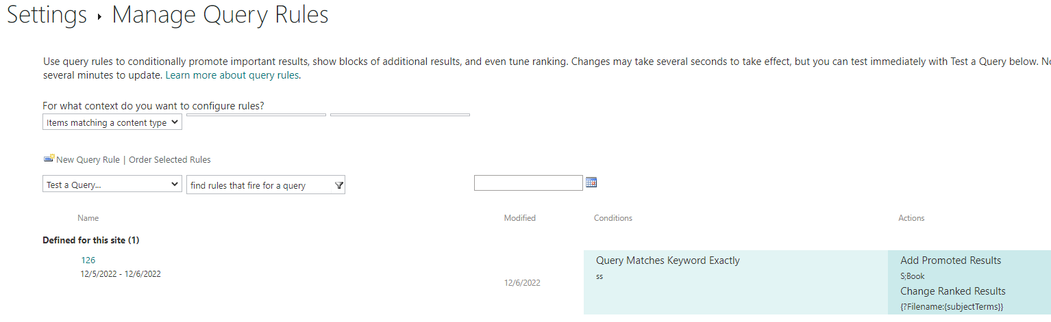 Promoting Search Results - Microsoft Q&A