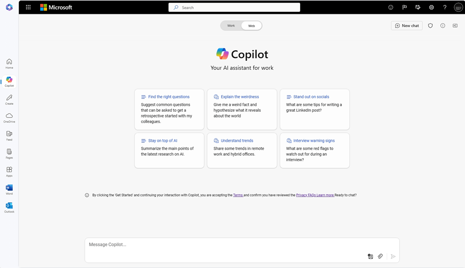 Copilot Upload Button and Voice Feature Disappeared - Microsoft Q&A