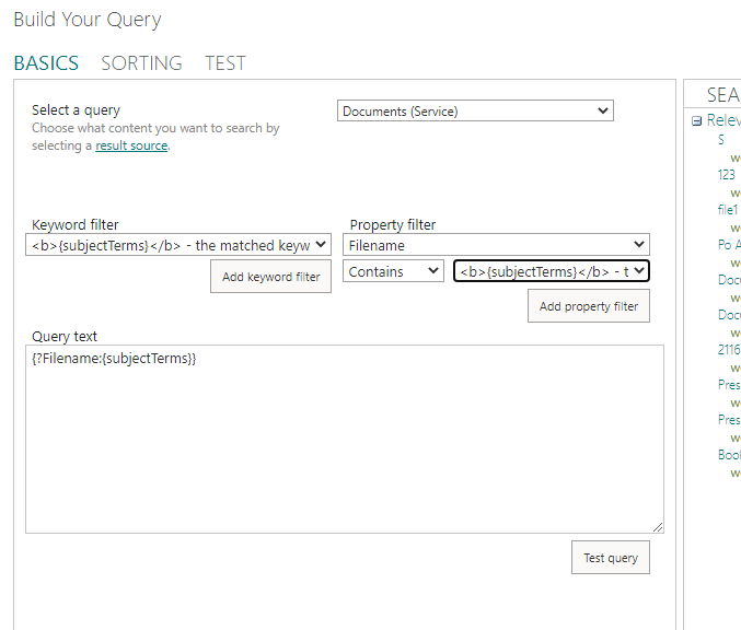 Promoting Search Results - Microsoft Q&A