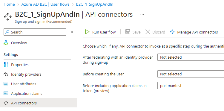 API connector user signin\signup flow additional data in claim token ...