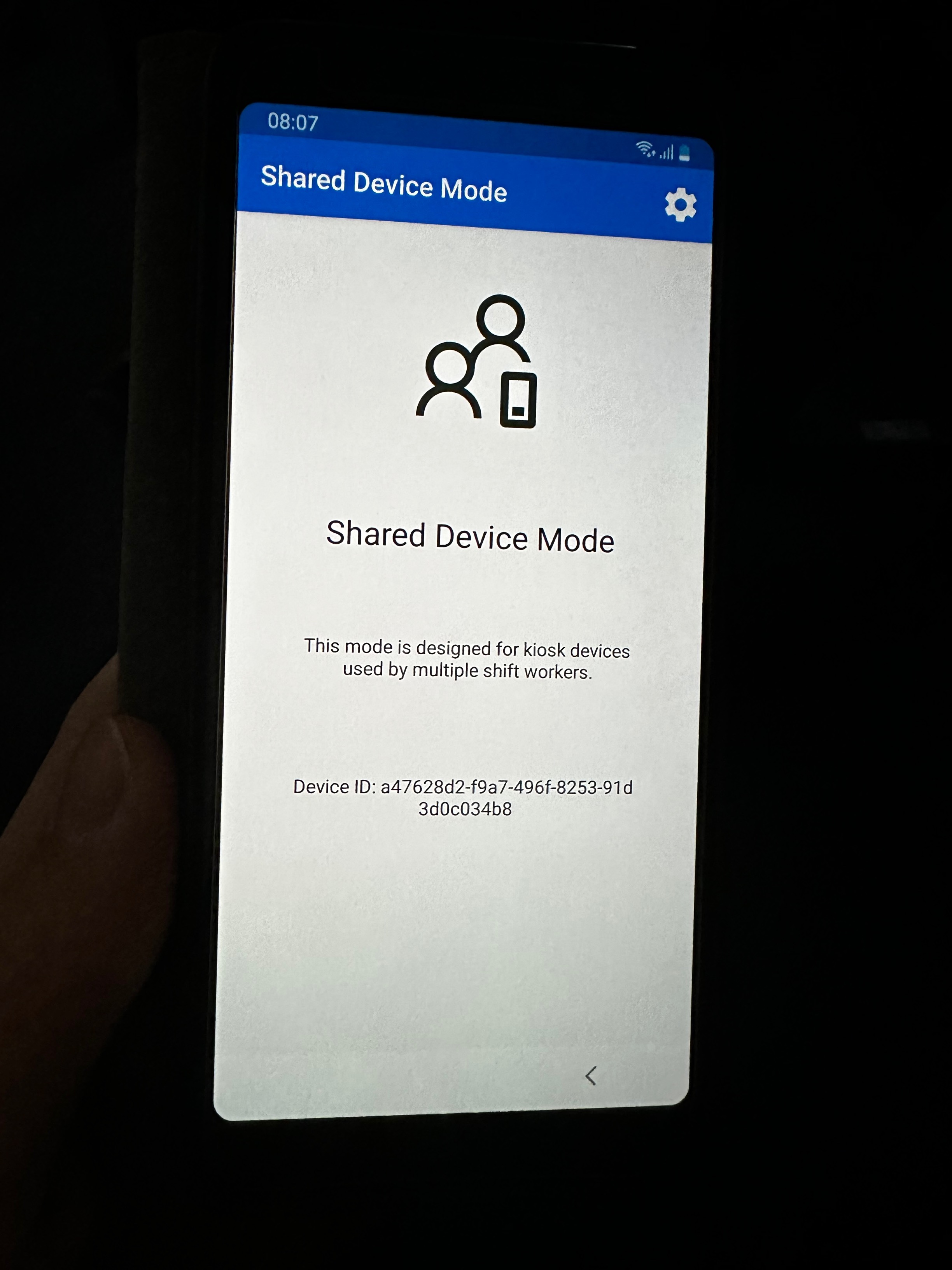Need Assistance In Setting Microsoft Authenticator Setup In Shared