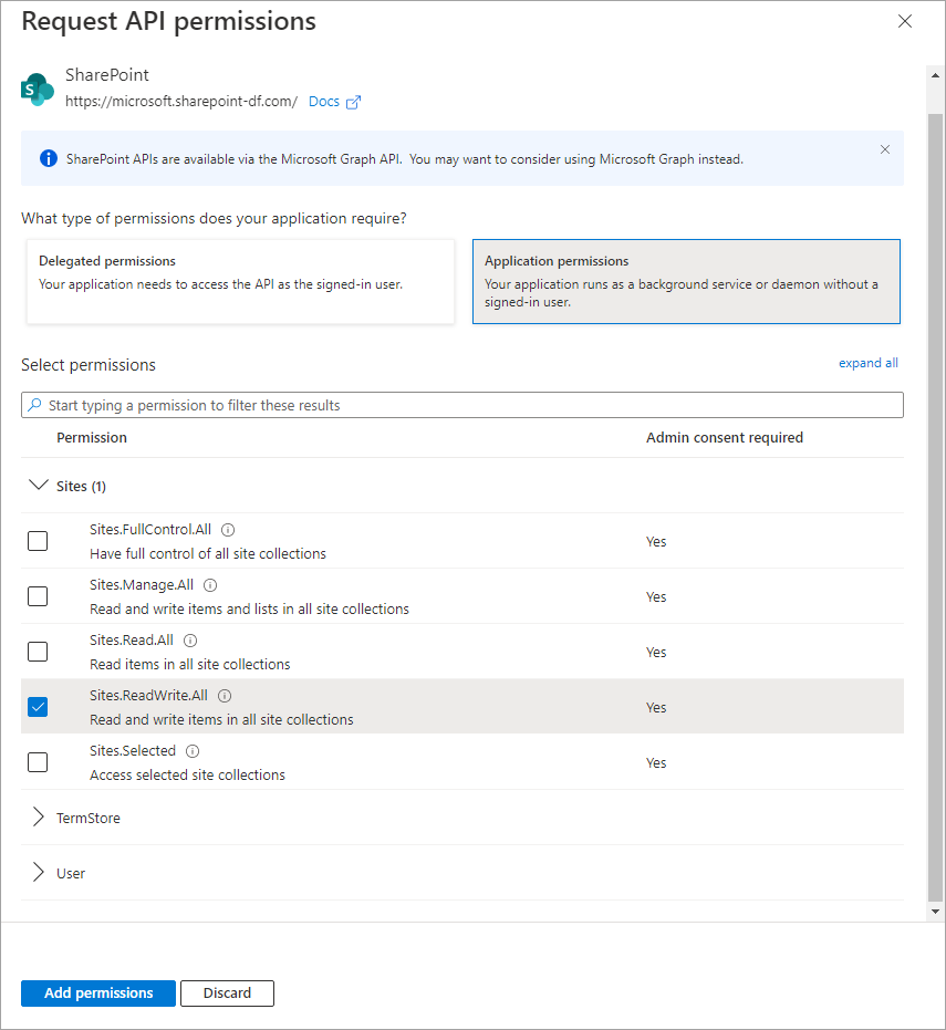 Using Csom Get Aad Registered App Access Token Microsoft Qanda