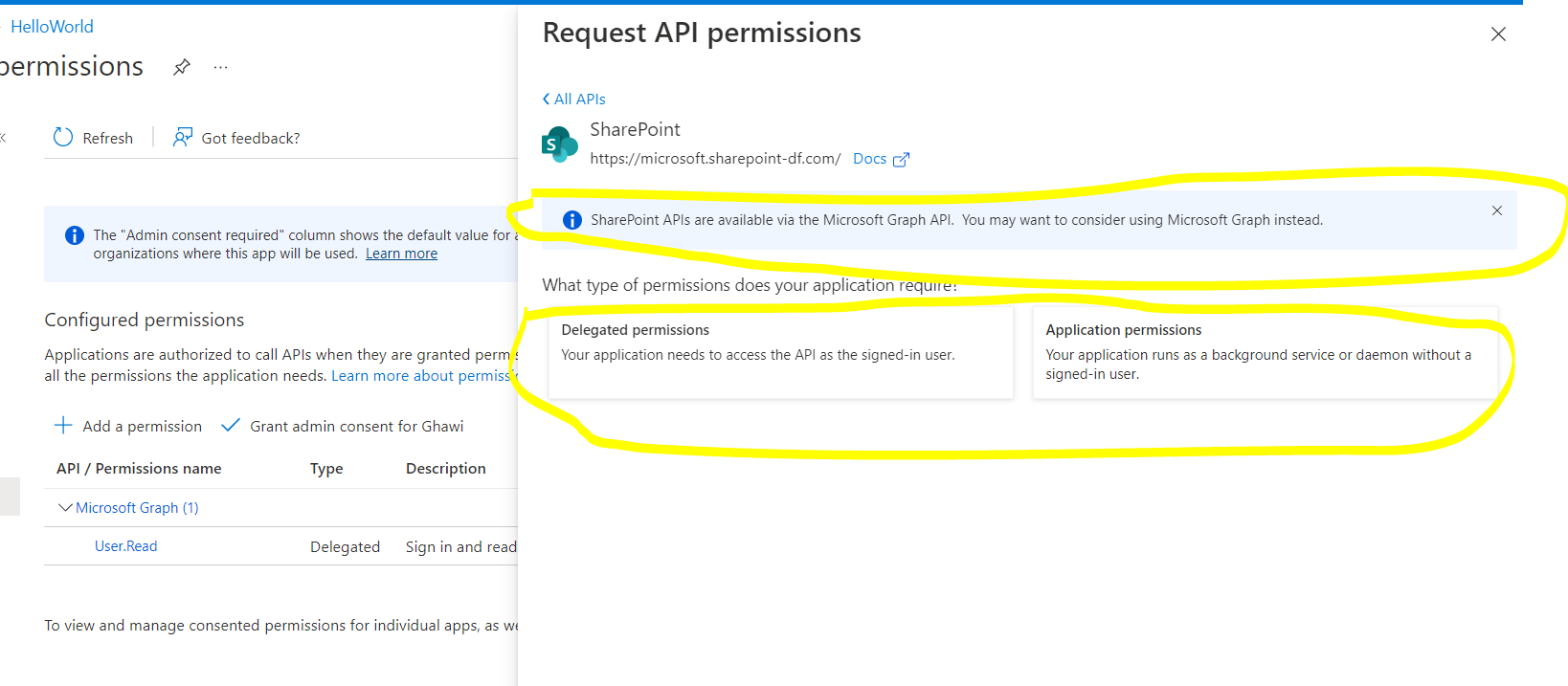 Create Azure AD App Only to authenticate our asp.net core console ... Create Azure AD App Only to authenticate our asp.net core console ...