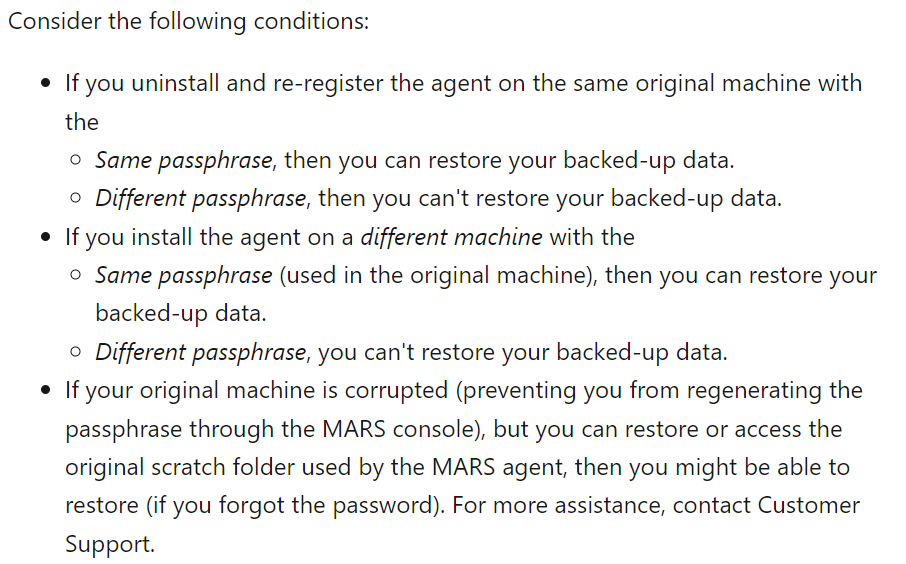 Restoring using MARs and the SCRATCH folder - Microsoft Q&A
