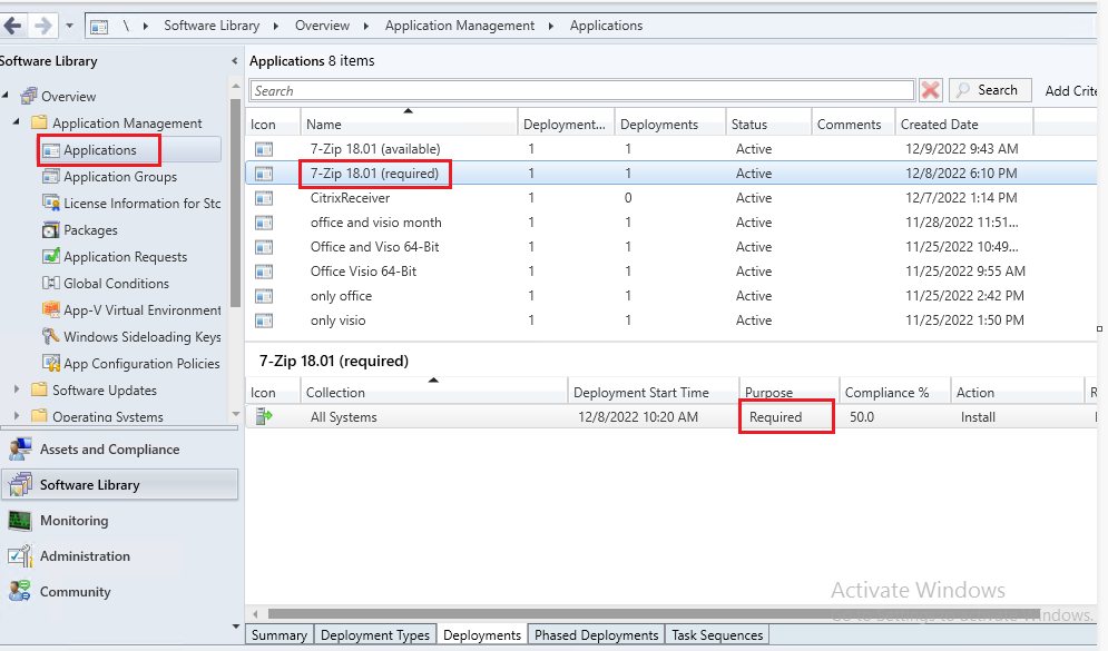 Config Manager Deploy as required and available at the same time ...